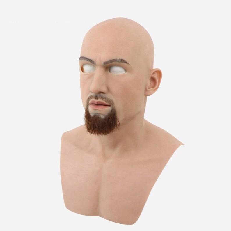 Silicone Mask Man Halloween Masks Handsome Realistic High Quality ...