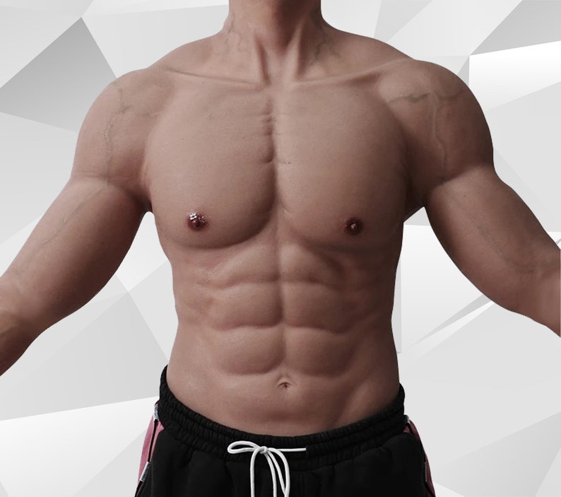 Premium Silicone Prosthetics Muscle Suit With Arms for Cosplay | Etsy