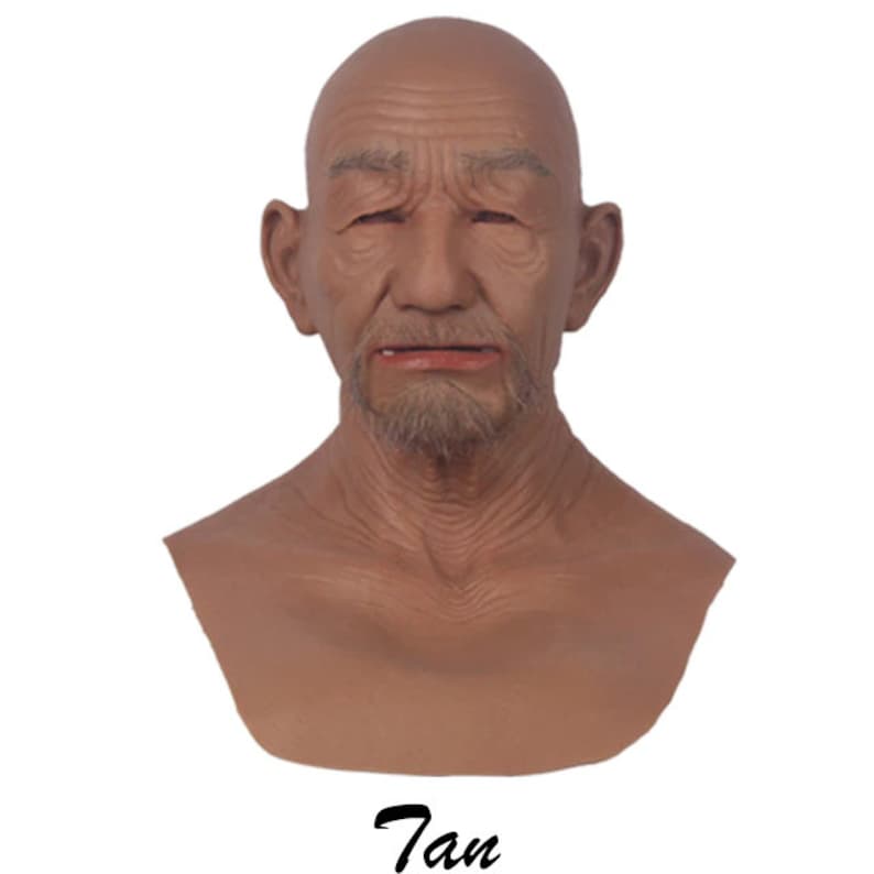 Old Man Prune Hyper Realistic Silicone Mask Cosplay Disguise - Etsy