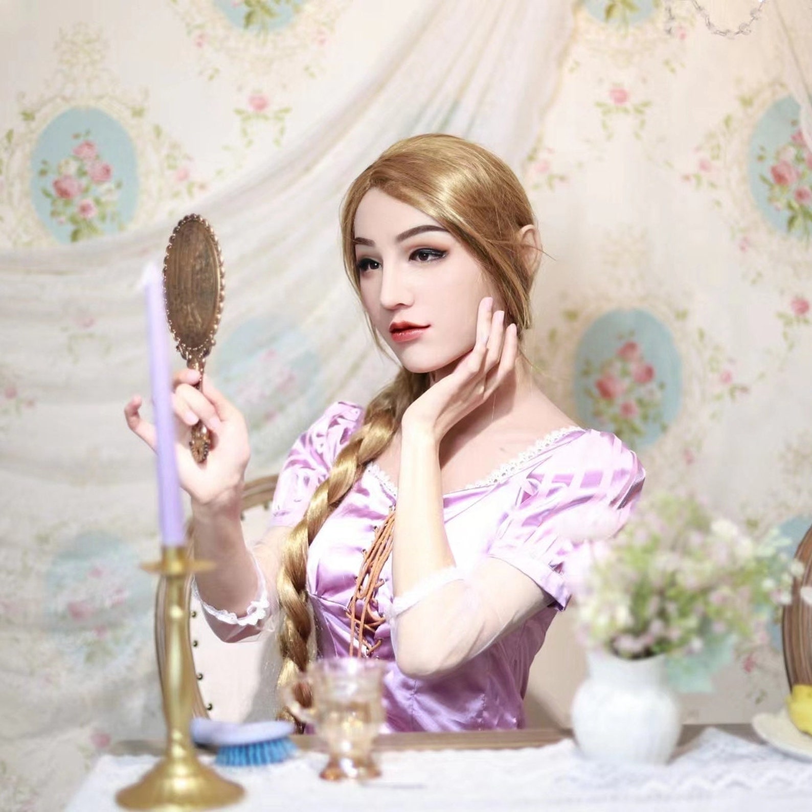 Silicone Mask, Realistic Female Face, Cosplay Transformation, Woman ...