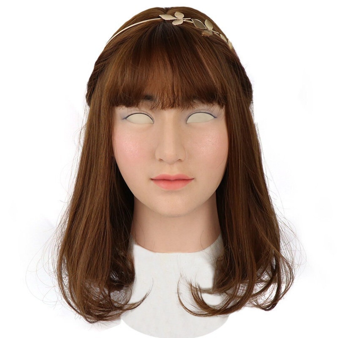 Beautiful Handmade Face Mask, Silicone Face Mask, Ultra-light Clay Face ...