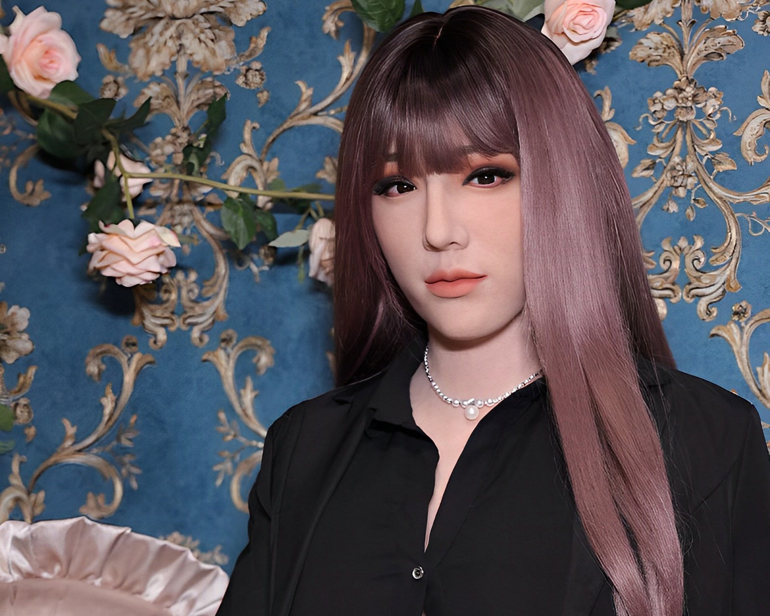 May Mask With Integrated Breast Feature - Unique Costume Accessory for ...