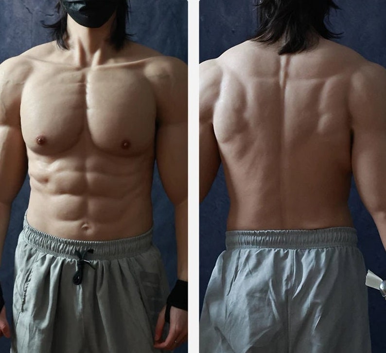 Premium Silicone Muscle Suit for Cosplay Upper Body Suit - Silicone ...