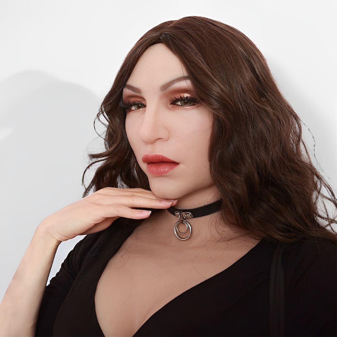 Silicone Female Mask – Handcrafted Cosplay & Theater Costume Accessory ...