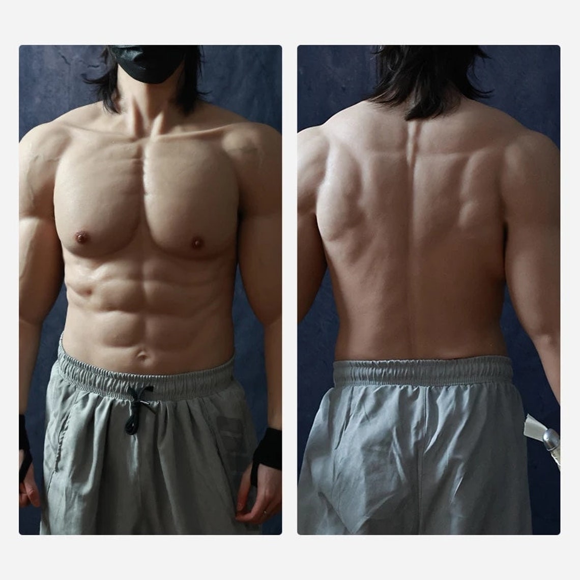 Premium Silicone Prosthetics Muscle Suit With Arms for Cosplay | Etsy