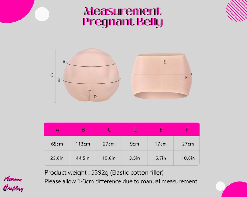 Silicone Maternity Belly With Kicking Effect Realistic Pregnancy ...
