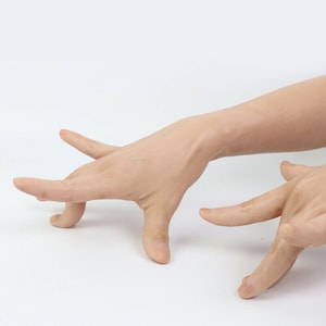 High Quality Medical Silicone Realistic Hands Gloves for Cosplay ...