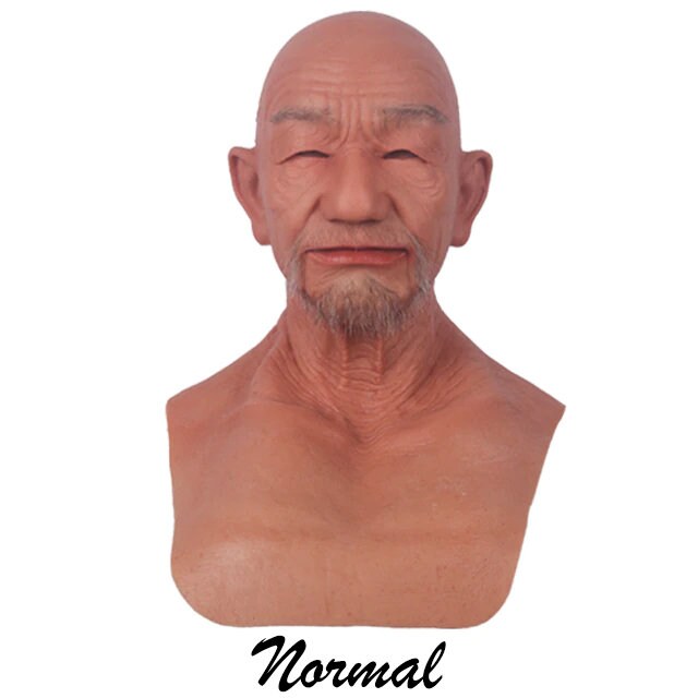 Old Man Prune Hyper Realistic Silicone Mask Cosplay Disguise - Etsy