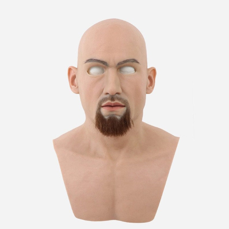 Silicone Mask Man Halloween Masks Handsome Realistic High Quality ...