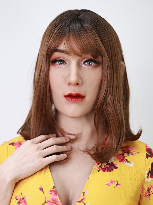 Premium Realistic Female Mask for Cosplay High Quality - Etsy