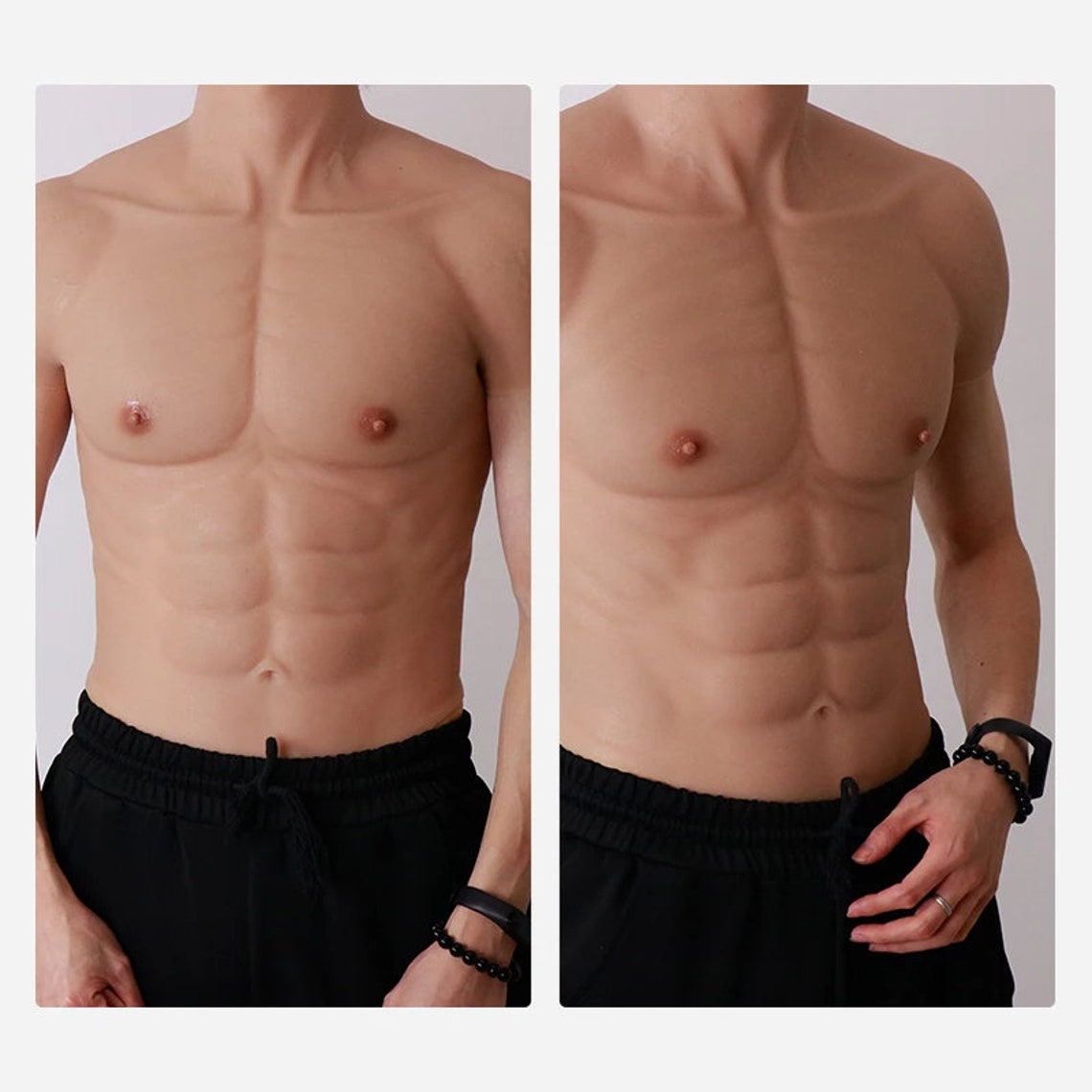 Premium High Quality Silicone Realistic Muscle Suit Small Size Mens ...