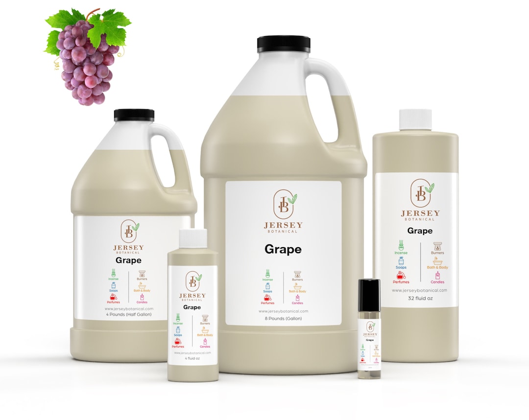 Grape Fragrance Oil Scented Oils for Body, Soap Making, Candle Making ...