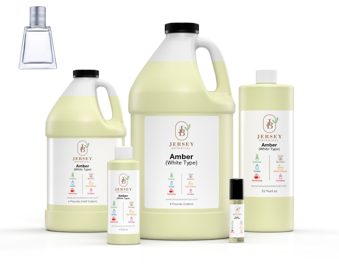 White Amber Type Fragrance Oil Scented Oils for Body, Soap Making ...