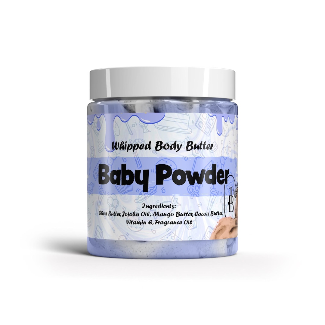 Baby Powder Whipped Body Butter 70+ Scents and Sample Sizes, With Shea ...