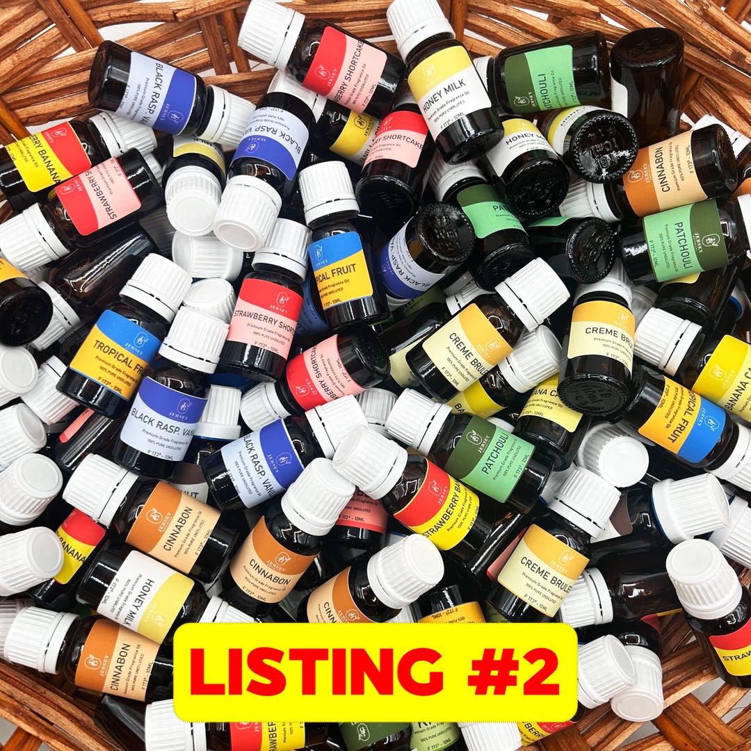 Fragrance Oil SALE #2 for Candle Making, Soap Making, DIY Slime, Body ...