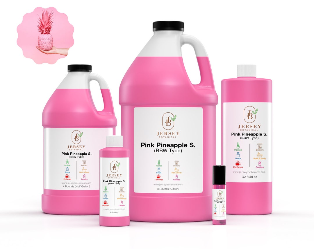 Pink Pineapple Type Fragrance Oil Scented Oils for Body, Soap Making ...