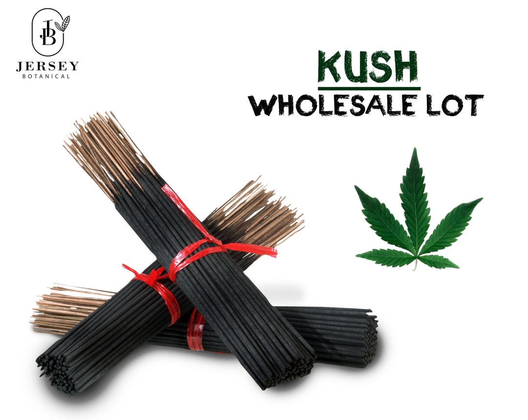 KUSH Charcoal Incense Sticks 9 Long Lasting Hand Dipped in Fragrance ...