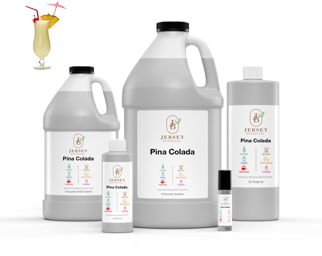 Pina Colada Fragrance Oil Scented Oils for Body, Soap Making, Candle ...