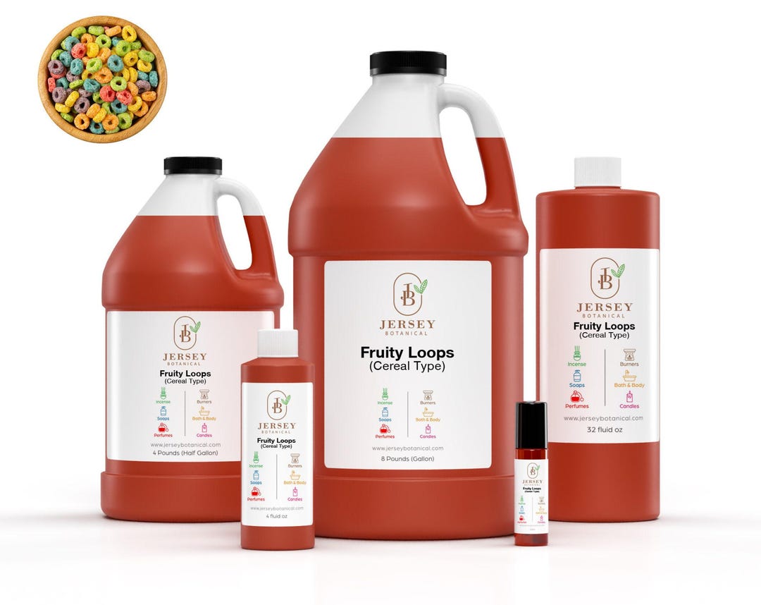 Fruity Loops Type Fragrance Oil Scented Oils for Body, Soap Making ...