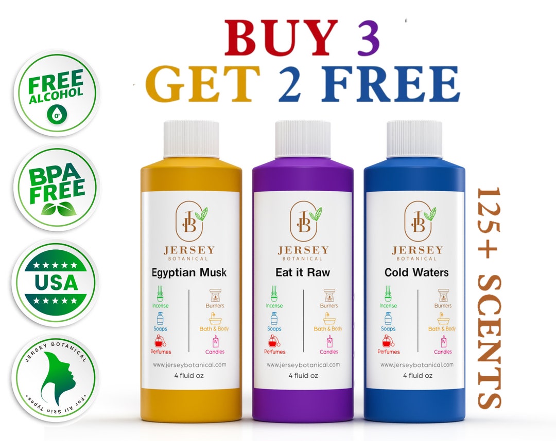 Fragrance Oil 4 Oz. Scented Oils for Body, Soap Making, Candle Making ...