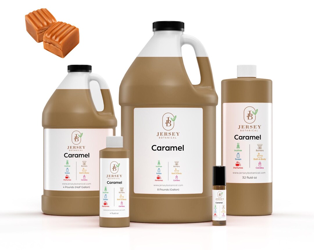 Caramel Fragrance Oil Scented Oils for Body, Soap Making, Candle Making ...