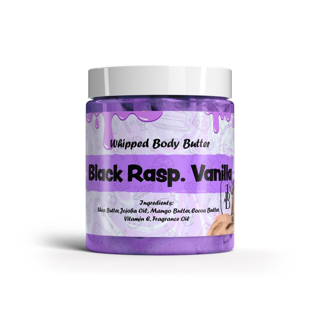 Black Rasp Vanilla Whipped Body Butter 70+ Scents and Sample Sizes ...