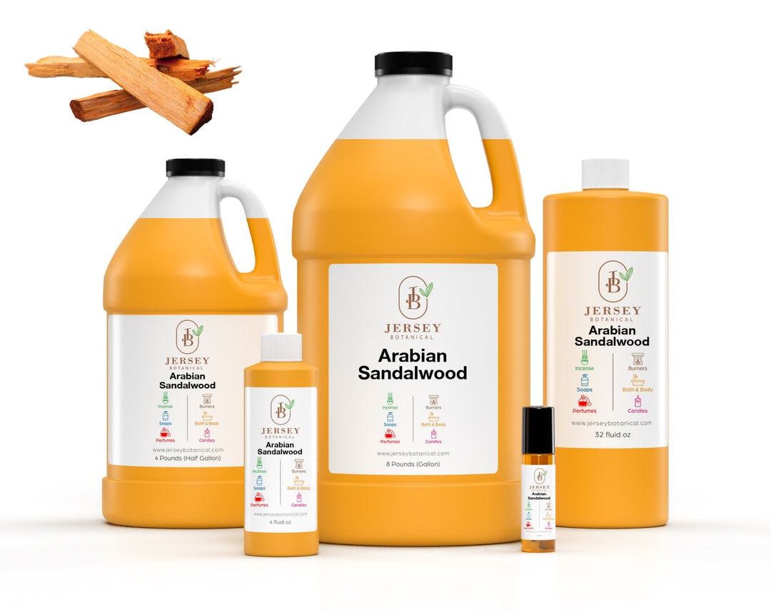 Arabian Sandalwood Fragrance Oil Scented Oils for Body, Soap Making ...