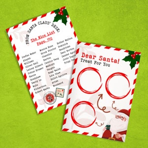 Letter From Santa for Kids Bundle With Santa Envelope, Wish List and ...