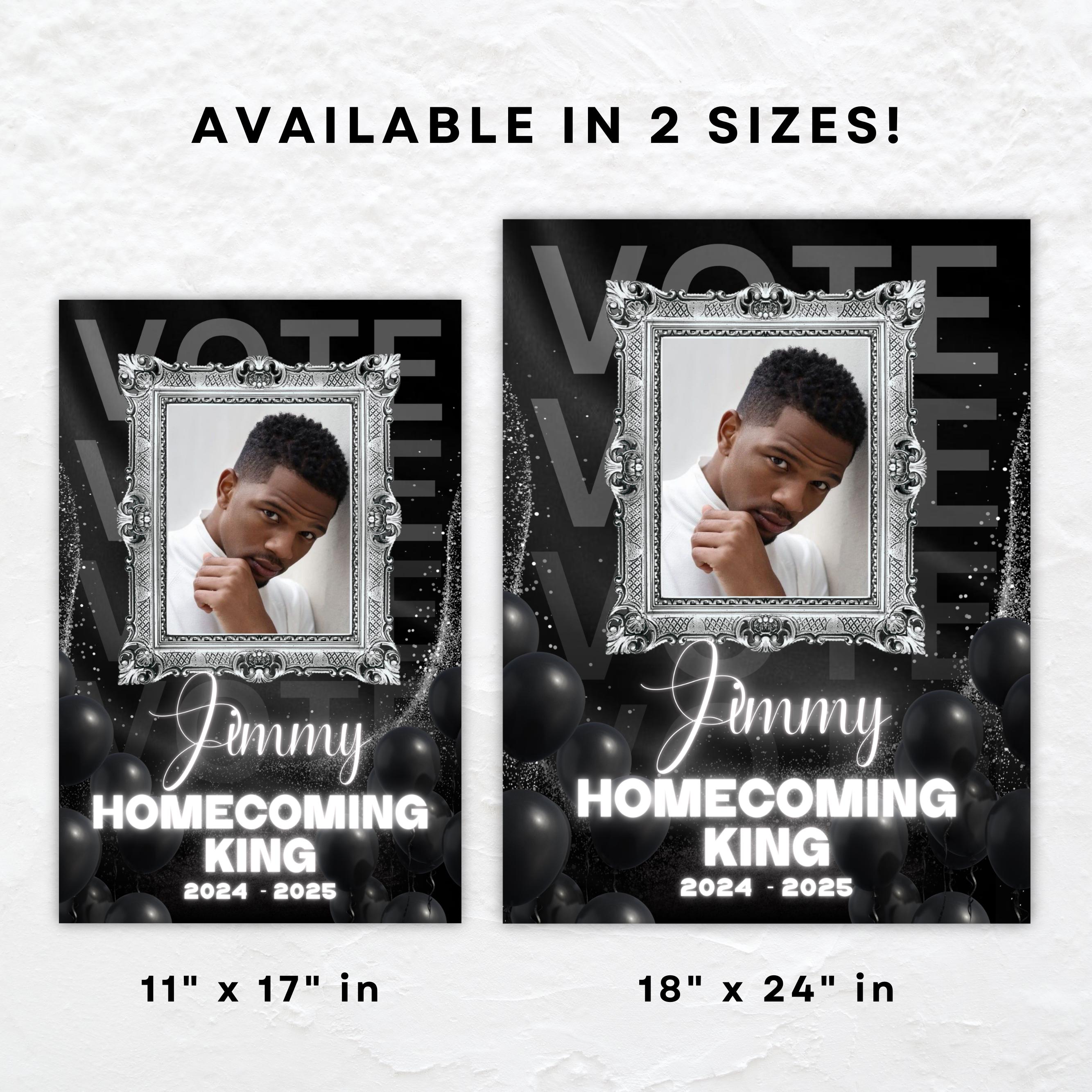Homecoming King Poster, Homecoming Campaign, Homecoming King Poster ...