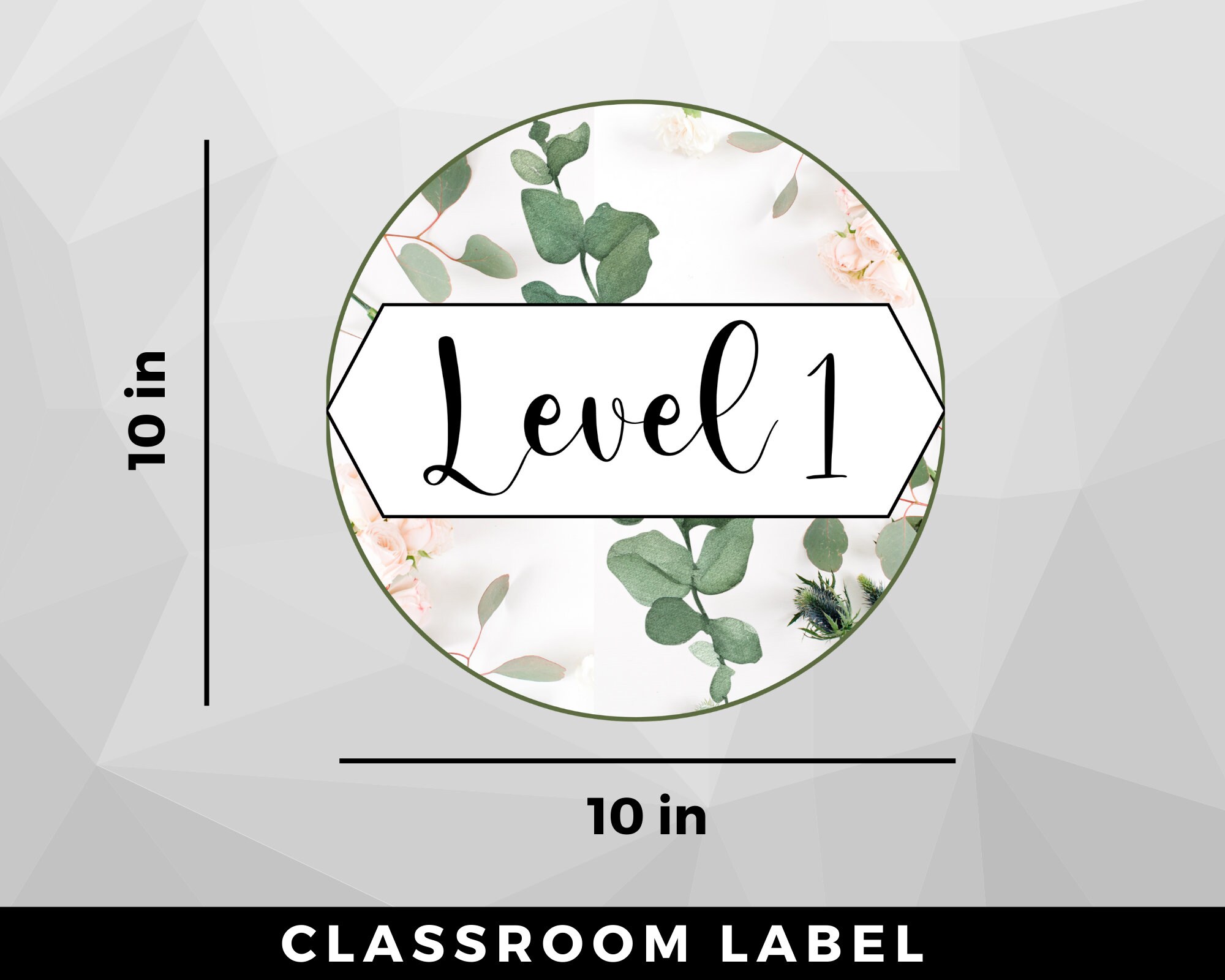 Printable Classroom Name Labels Circle Classroom Labels - EDITABLE ...