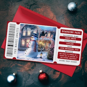 Lapland Christmas Ticket, Santa Tickets, Holiday Tickets, Airline ...