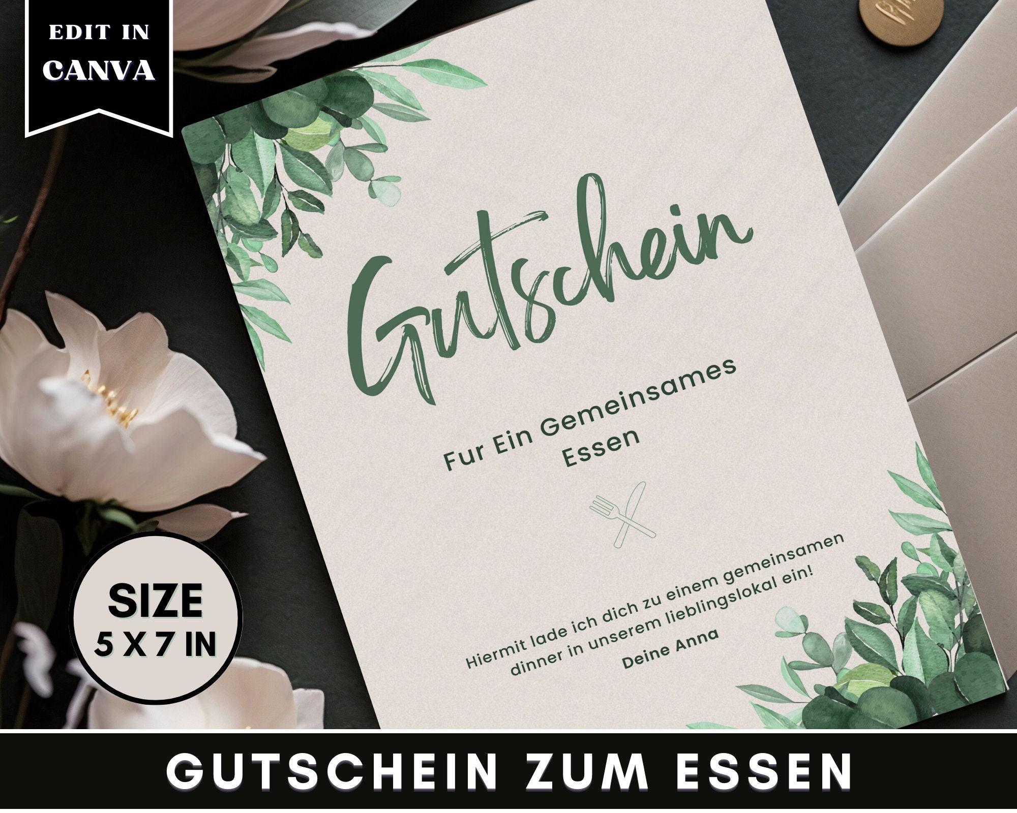 Eat Out Voucher Template Printable Restaurant Voucher Gift - Etsy UK