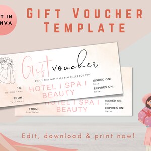 Spa Day Ticket, Spa Night Away, Massage Voucher, Spa Coupon, Massage ...