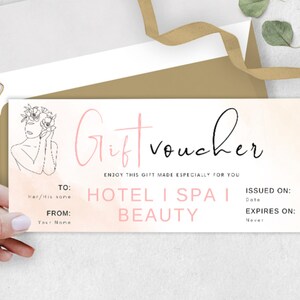 Spa Day Ticket, Spa Night Away, Massage Voucher, Spa Coupon, Massage ...
