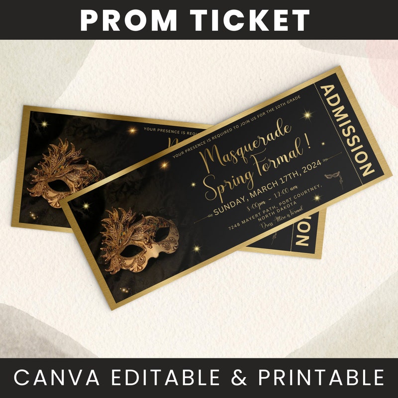 Masquerade Invitations - Etsy