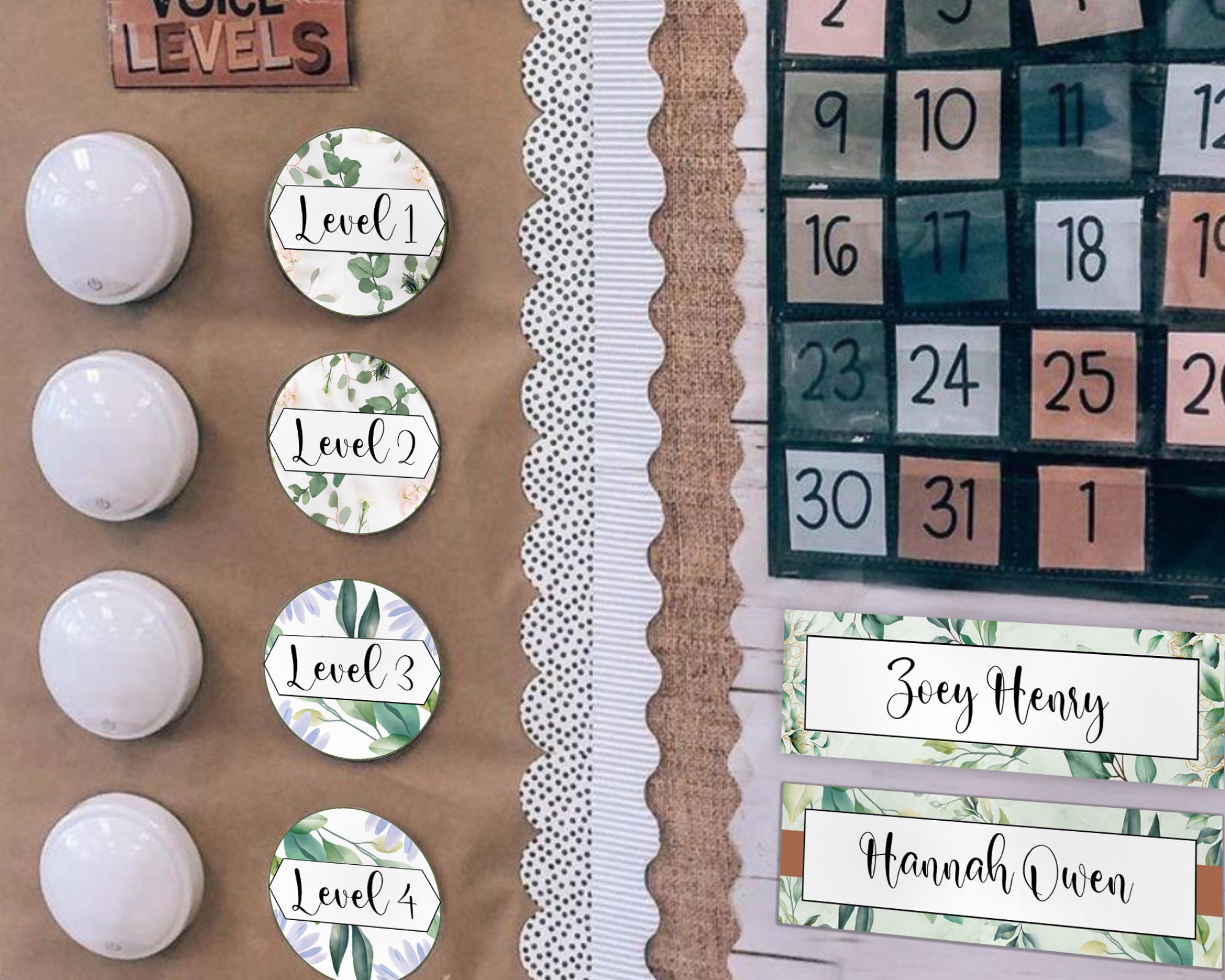 Printable Classroom Name Labels Circle Classroom Labels - EDITABLE ...