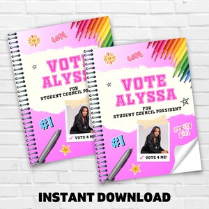 3 Campaign Homecoming Posters, Vote for Me, College Homecoming, Class ...