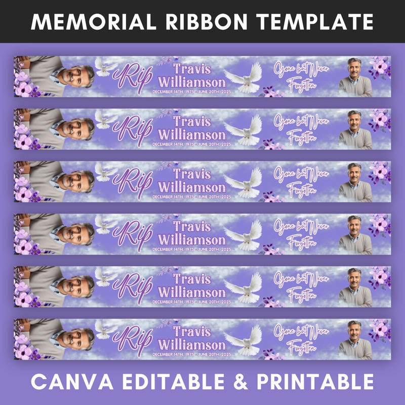 Funeral Ribbons - Etsy