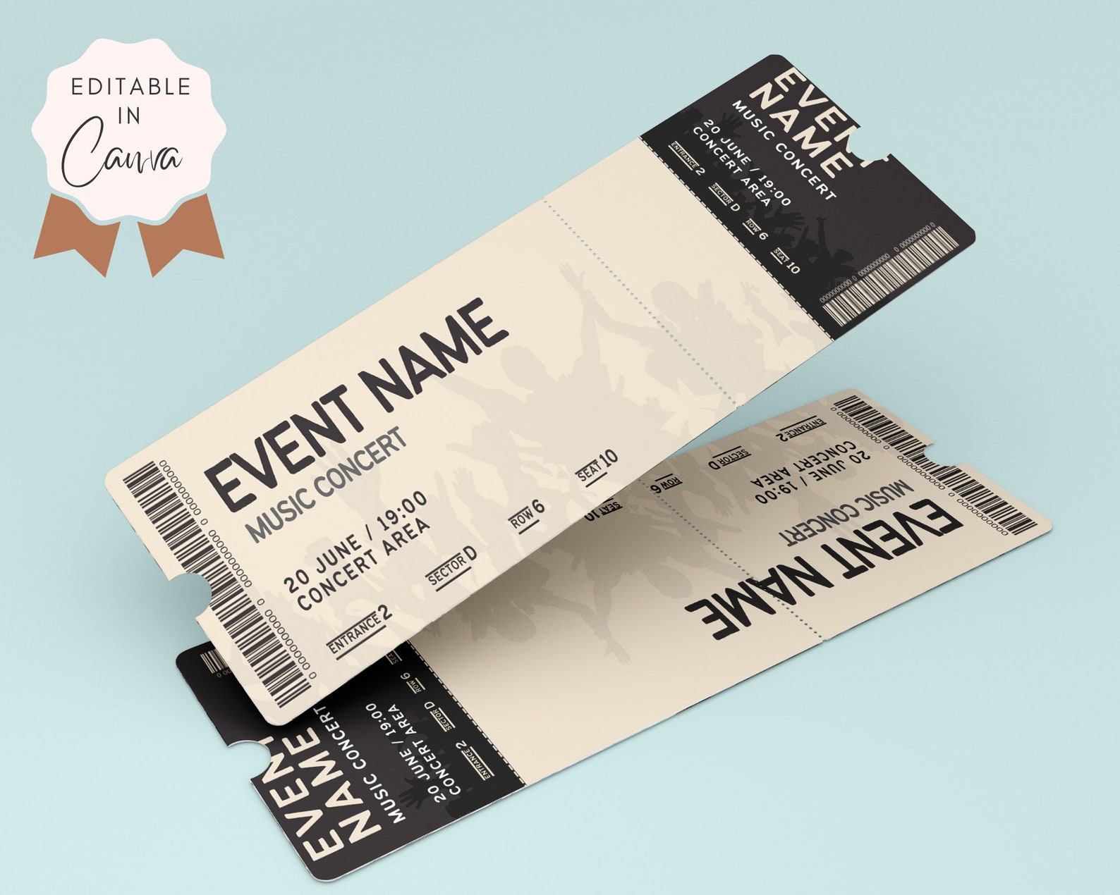 Customized Concert Ticket Concert Ticket Birthday Concert Ticket ...