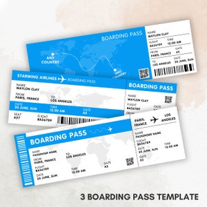 Editable US Passports for Kids, Printable Passport for Kid for Playing ...