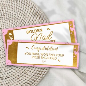 Golden Ticket Template, Printable Golden Ticket Editable Template ...