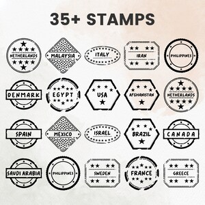 Editable US Passports for Kids, Printable Passport for Kid for Playing ...