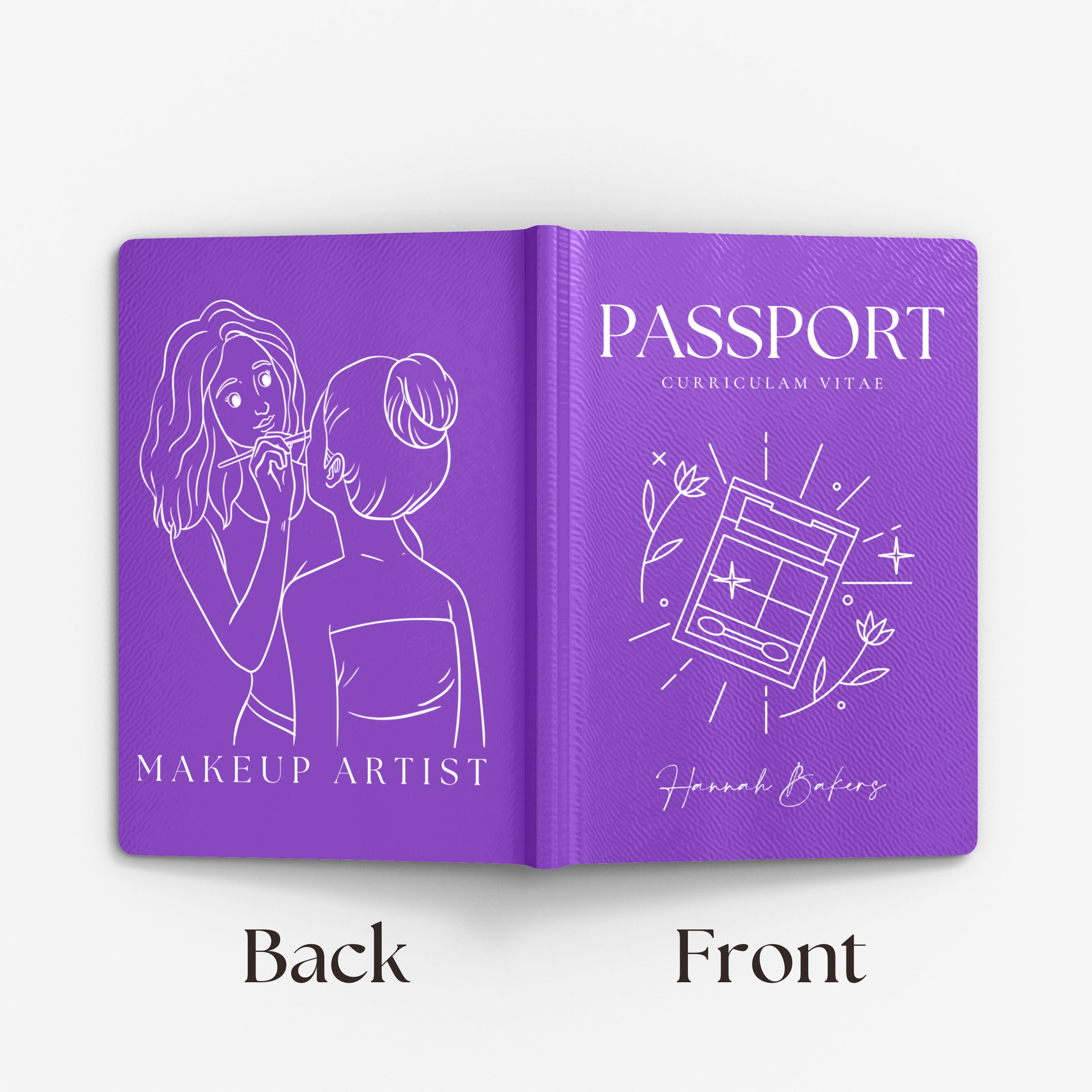 Passport CV Template, CV Template With Photo, Passport Resume With ...