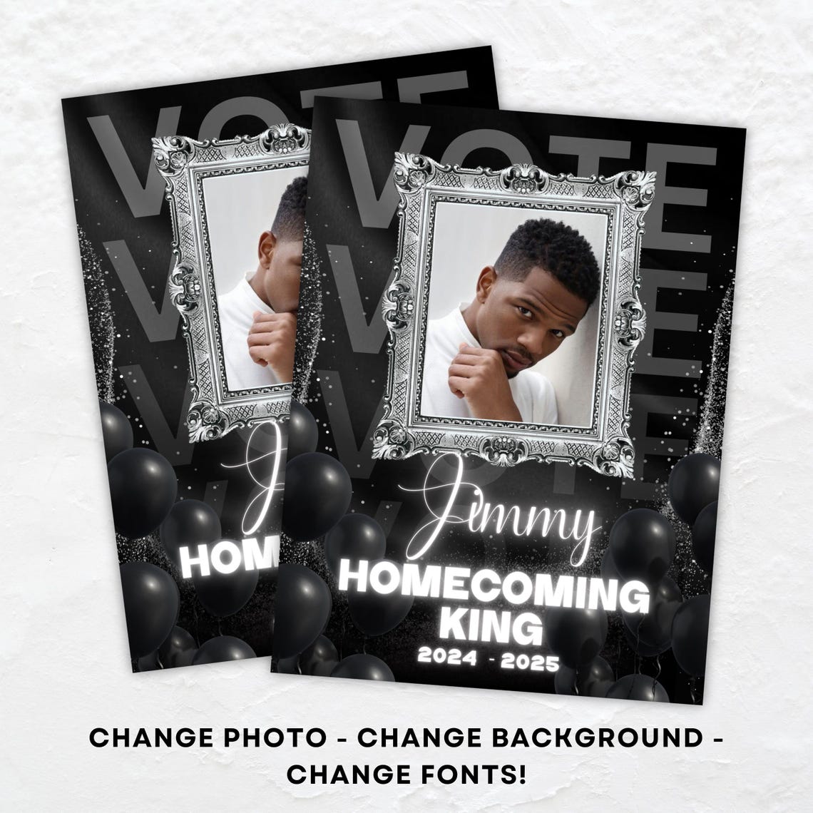 Homecoming King Poster, Homecoming Campaign, Homecoming King Poster ...