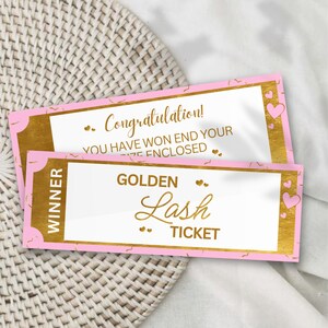 Golden Ticket Template, Printable Golden Ticket Editable Template ...