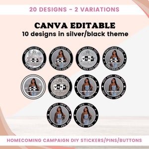 Vote Homecoming Queen, Class Campaign Stickers, Class Campaign ...