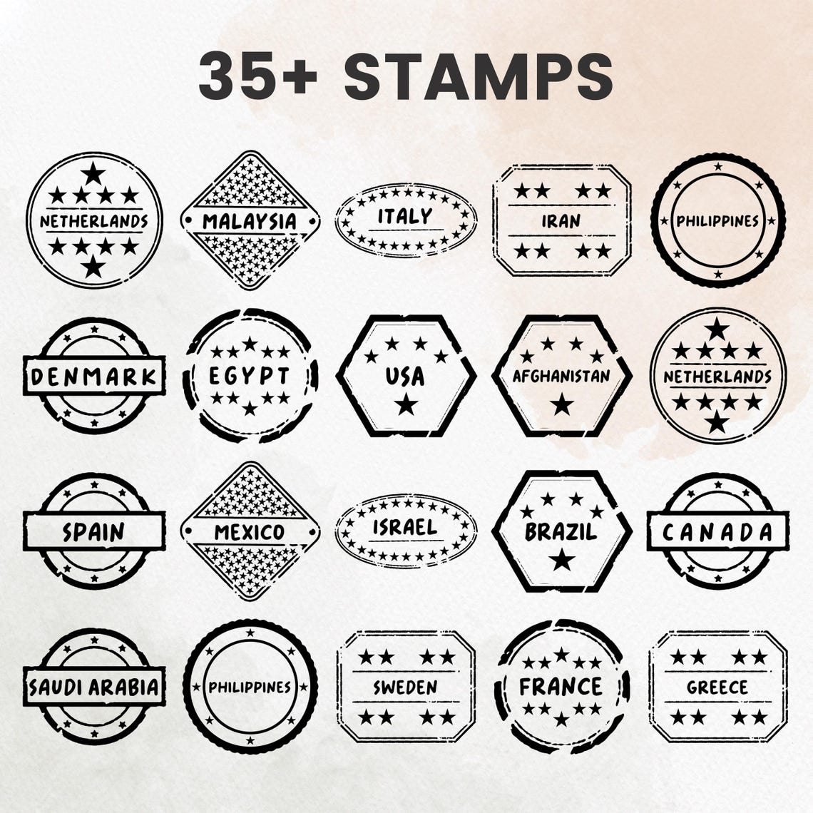 Editable US Passports for Kids, Printable Passport for Kid for Playing ...
