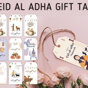 EID Gift Tags - Editable and Printable Unique Eid Gift Tags - Printable ...