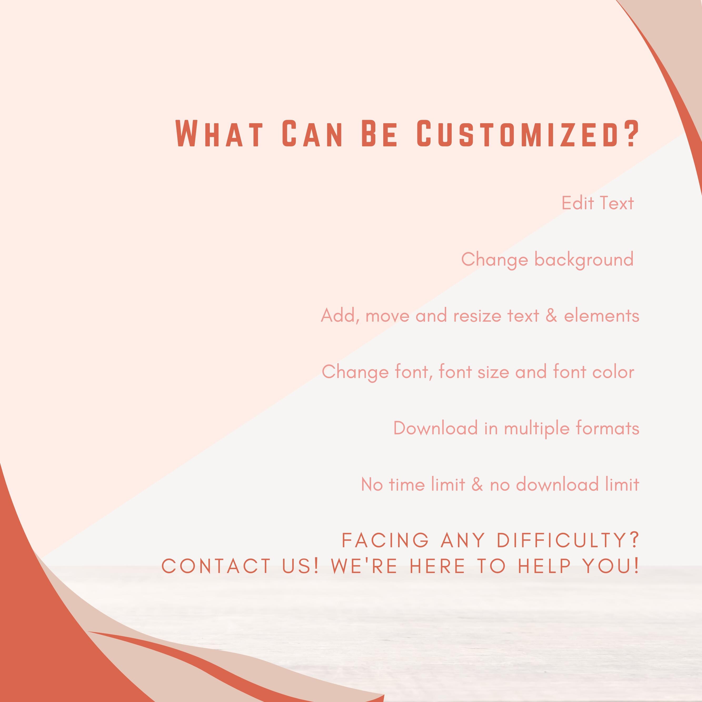 Graduation Backdrop Bundle, 4 Editable Graduate Backdrops, Canva Grad ...