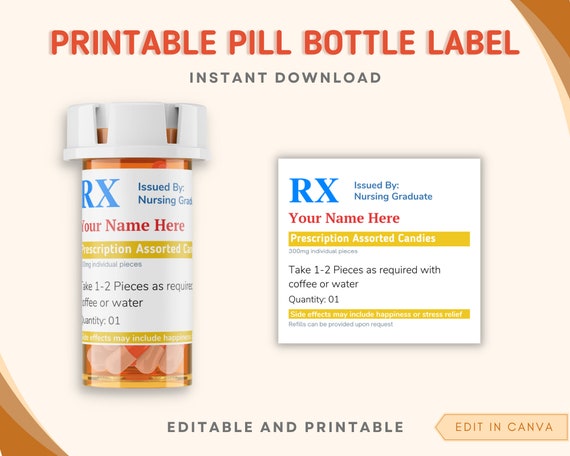 Medicine Label Template